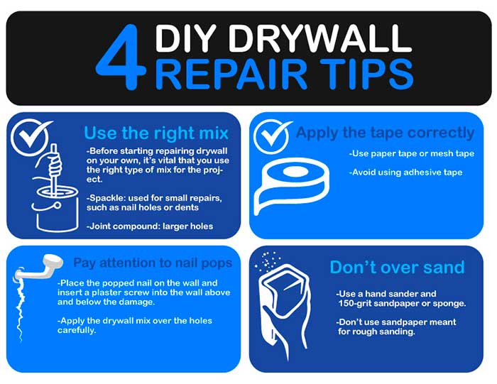 DIY Drywall Repair: 4 Tips to Get Smooth and Perfect Walls